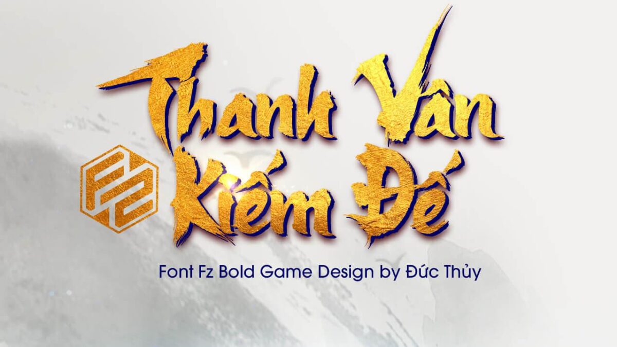 Font Fz Bold Game • Font Zin