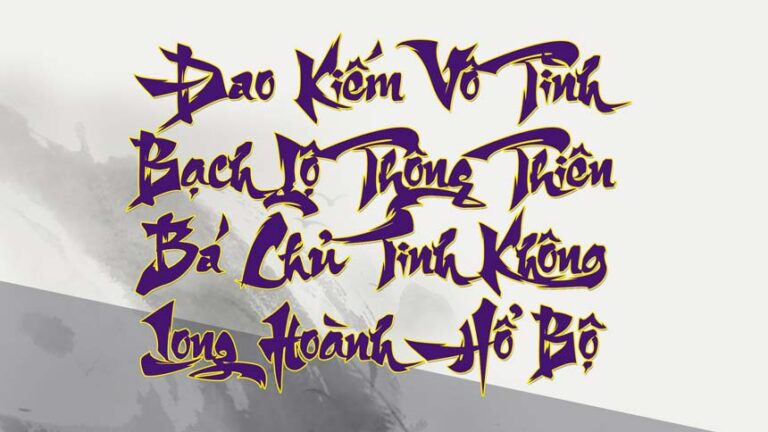 Font chữ đẹp LsGame 1 Gaming Font độc đáo • Font Zin