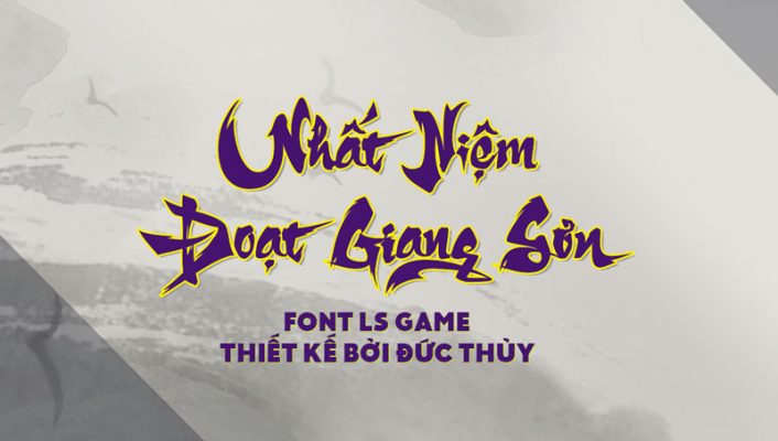 Font chữ đẹp LsGame 1 Gaming Font độc đáo • Font Zin