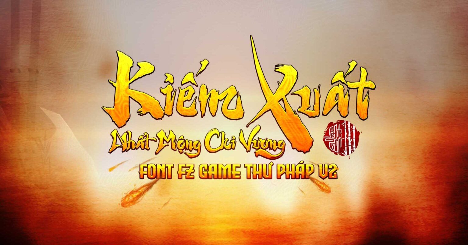 10+ Gaming Font Đẹp dành cho game design • Font Zin