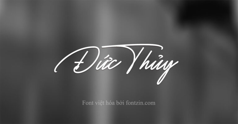 Font viết tay Việt hóa MrDakota có 5 bộ Glyphs đẹp